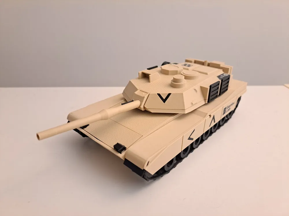 Mini RC M1 Abrams Battle Tank | Cyberbrick by THE MOC CHANNEL ...