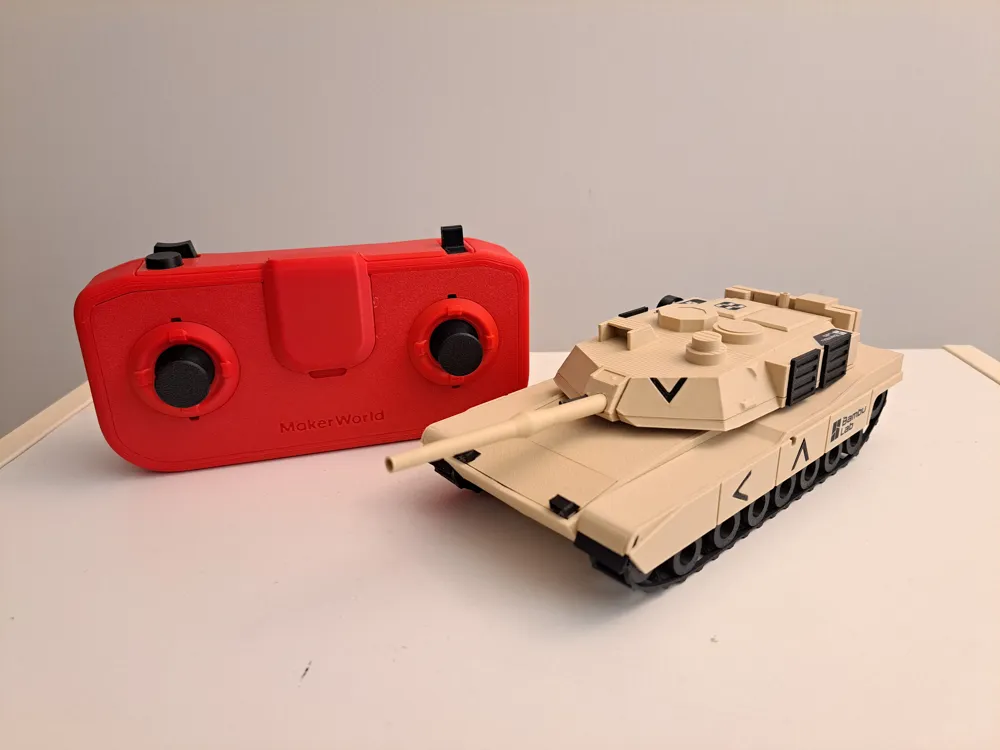 Mini RC M1 Abrams Battle Tank | Cyberbrick by THE MOC CHANNEL ...