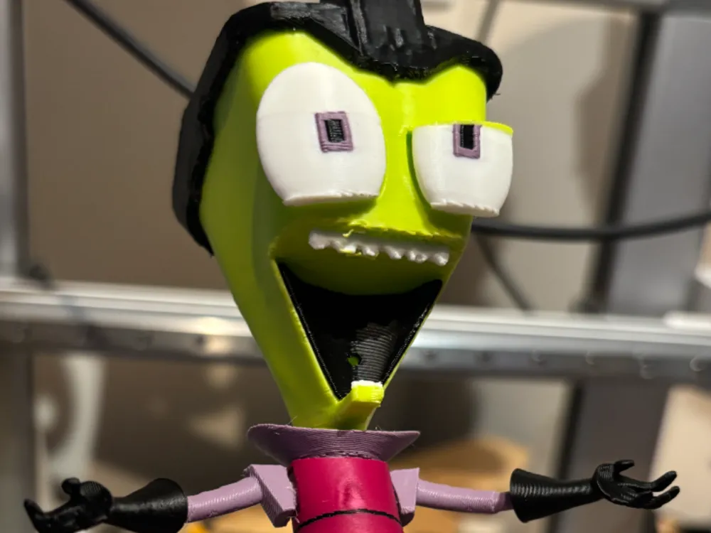 Invader ZIM! ≠ A Perfectly Normal Human Worm Baby! - Free 3D Print ...