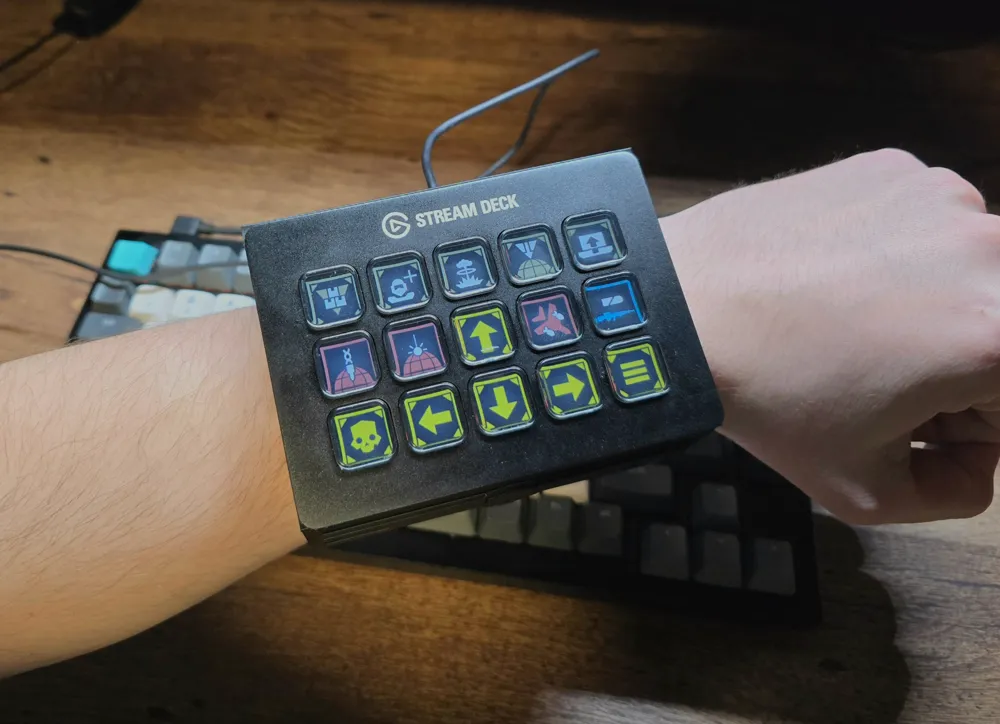 Helldivers 2 Stream Deck Arm Mount (AMSCM) by MarkSpurrell - MakerWorld