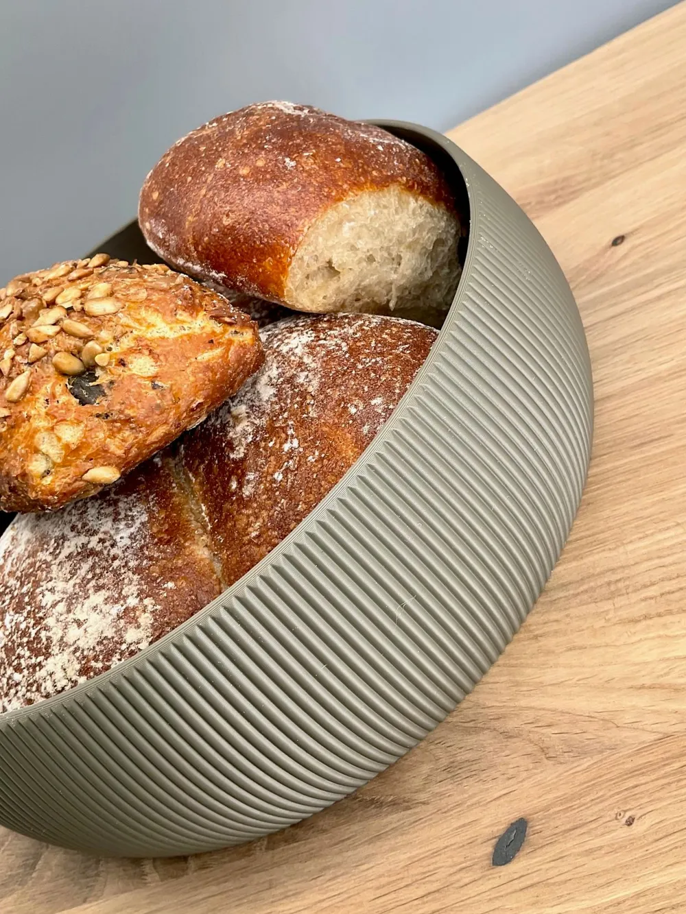 Bread Basket / Decorative Basket Linea by ALX-Living MakerWorld ...