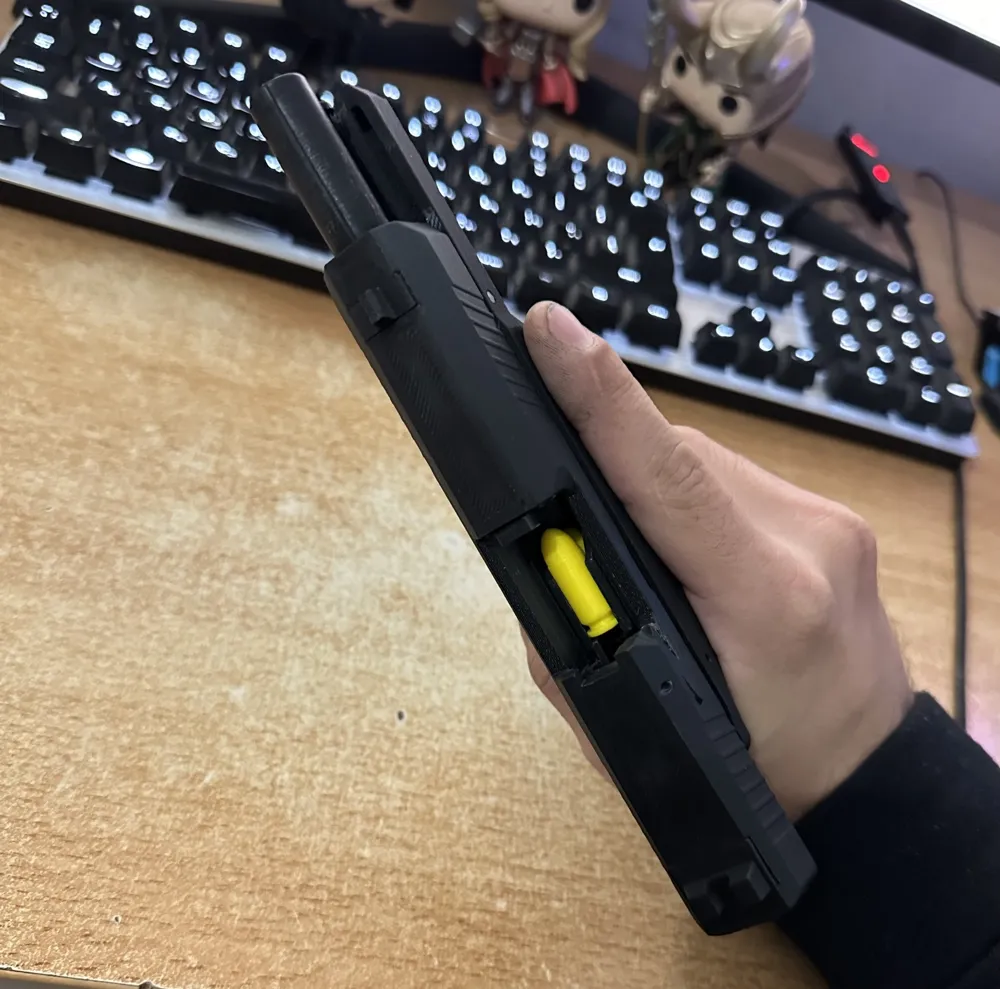 SP PP9 - Functional Handgun Toy 来自 Vissidus MakerWorld：免费下载 3D 模型