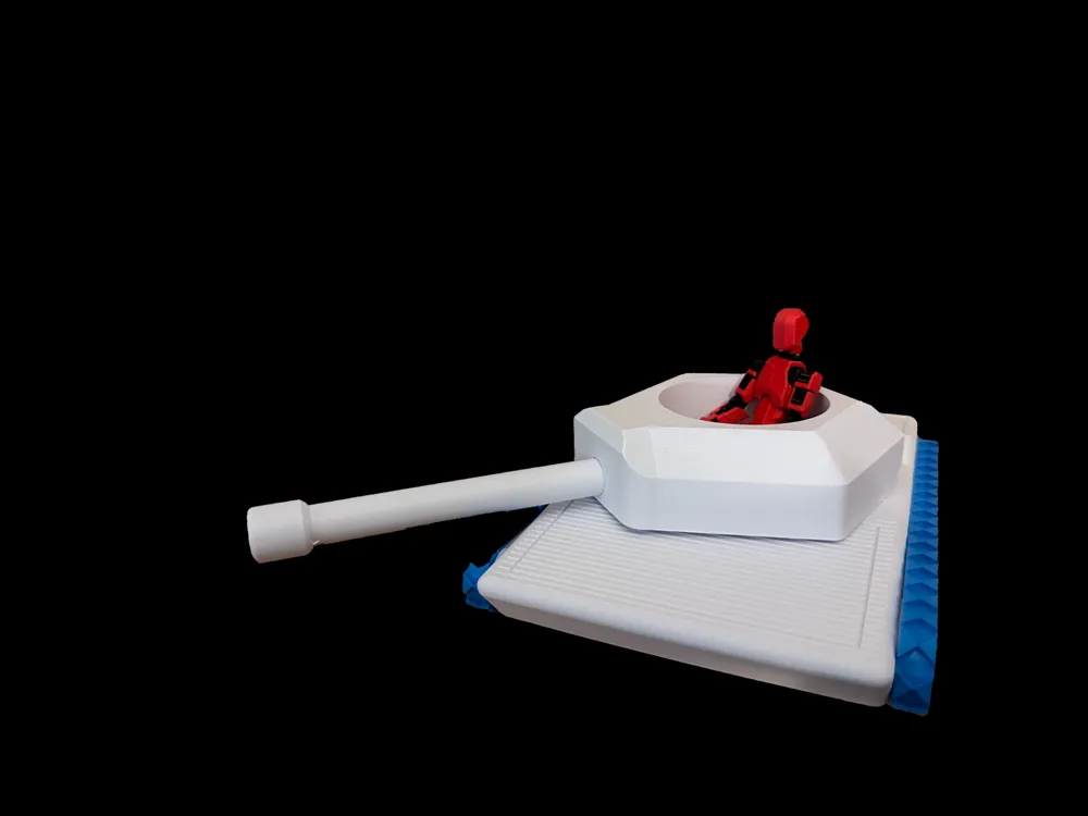 Dummy 13 Modern Tank - Turret Moves by startrez MakerWorld: Download ...