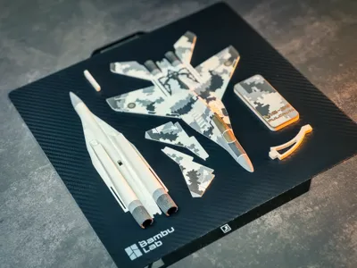 MIG-29 FULCRUM plane kit card - Free 3D Print Model - MakerWorld