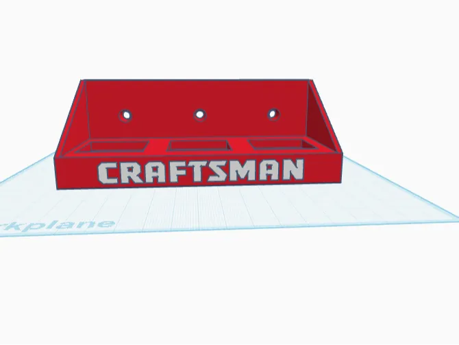 Craftsman pry bar holder by jason.dilts - MakerWorld