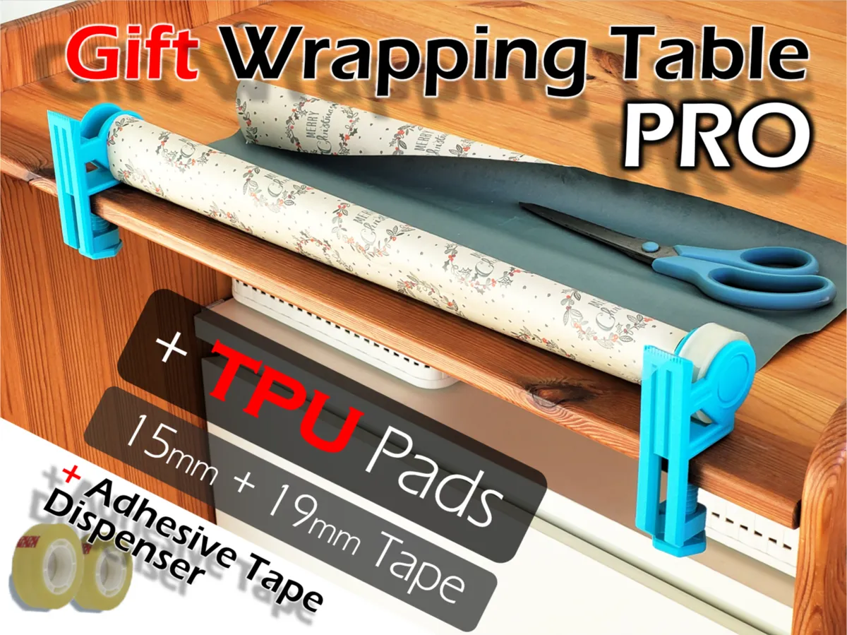 Gift Wrapping Table PRO - Free 3D Print Model - MakerWorld
