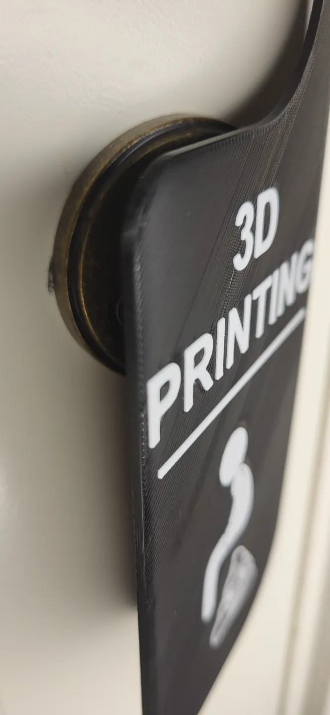 Toilet Door Hanger 3D Printing by martenh - MakerWorld