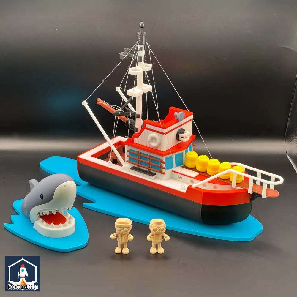JAWS: ¡Orca contra Tiburón! por Rocketlab Design MakerWorld: Descarga Modelos 3D Gratuitos