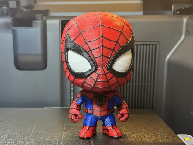 Spiderman Chibi – Lanciatore di ragnatele Marvel stilizzato - Modello ...
