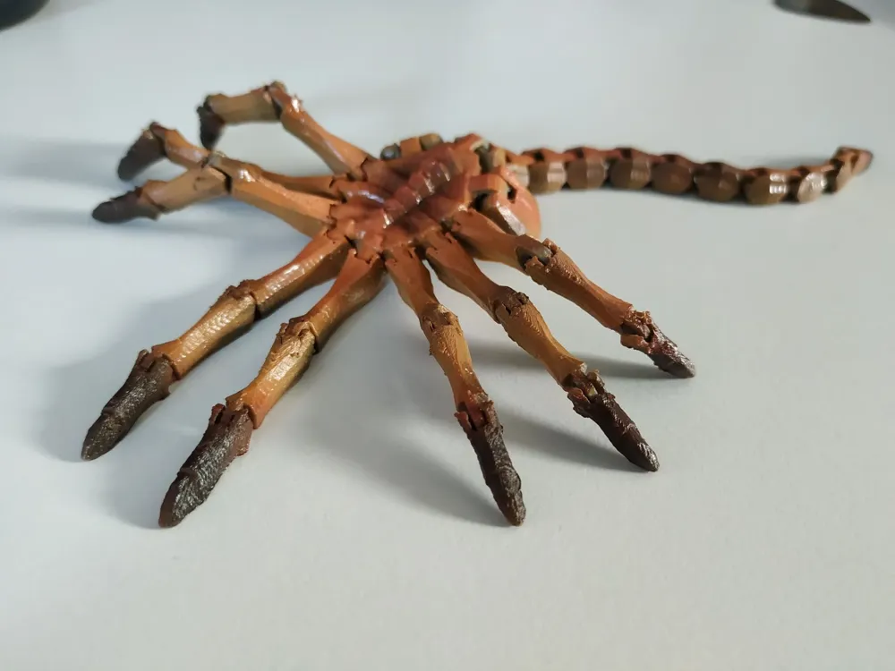 Alien FaceHugger flexible NO Supports by canalino86 - MakerWorld