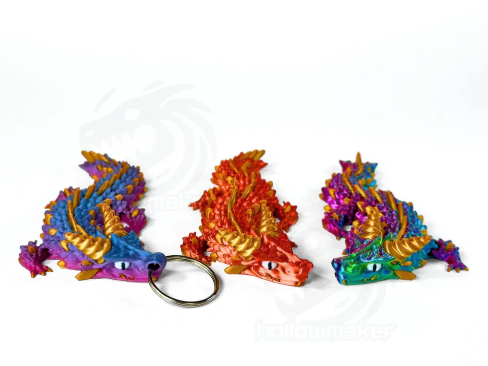 Emberling - Articulated Mini Dragon by hollowmaker MakerWorld: Download ...