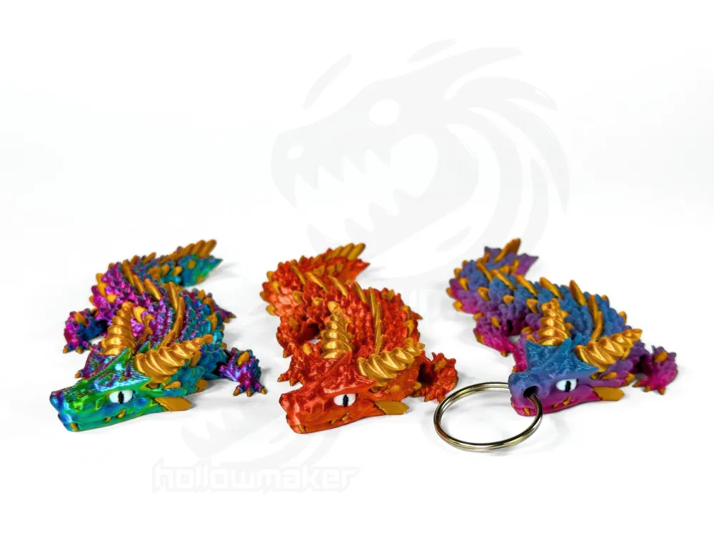 Emberling - Articulated Mini Dragon by hollowmaker MakerWorld: Download ...