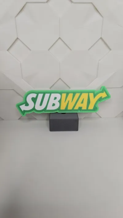 Subway Logo/Sign by Print Maker MakerWorld: Download Free 3D Models