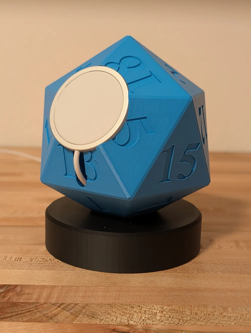 D20 Magsafe Charger Stand - Free 3D Print Model - MakerWorld