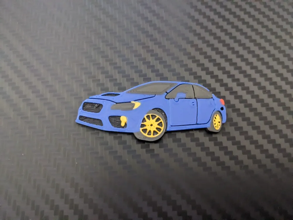 Subaru WRX Keychain by Shadymilkman - MakerWorld