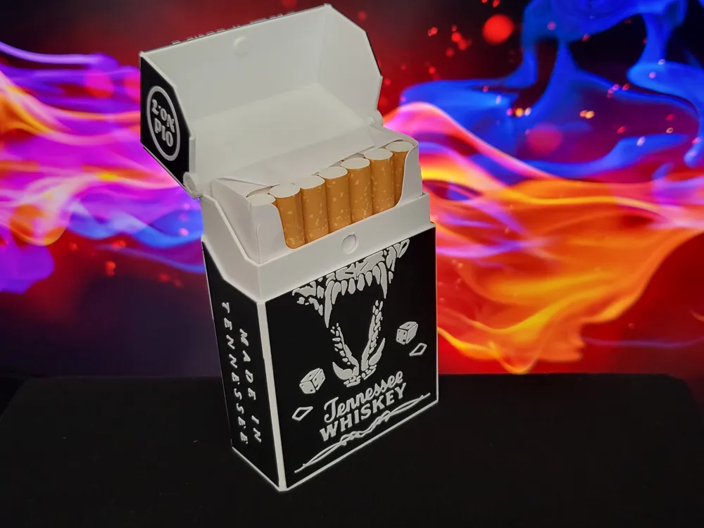 Jack Daniel's skin for Cigarette box (80) with fr. by Bayi Studio ...