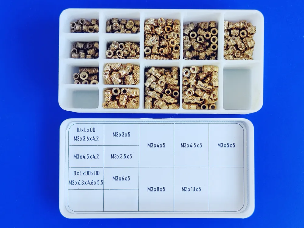 Threaded Insert Organizer Box by Sparky Summer MakerWorld: Download ...