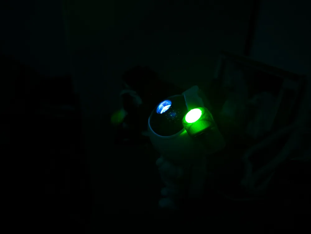 Astronaut Galaxy Projector eyes saver laser shield - Free 3D Print ...