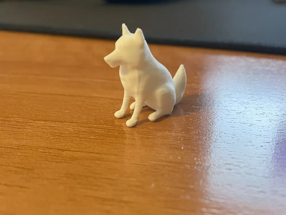 Little Wolf sculpture by BadWolf - MakerWorld