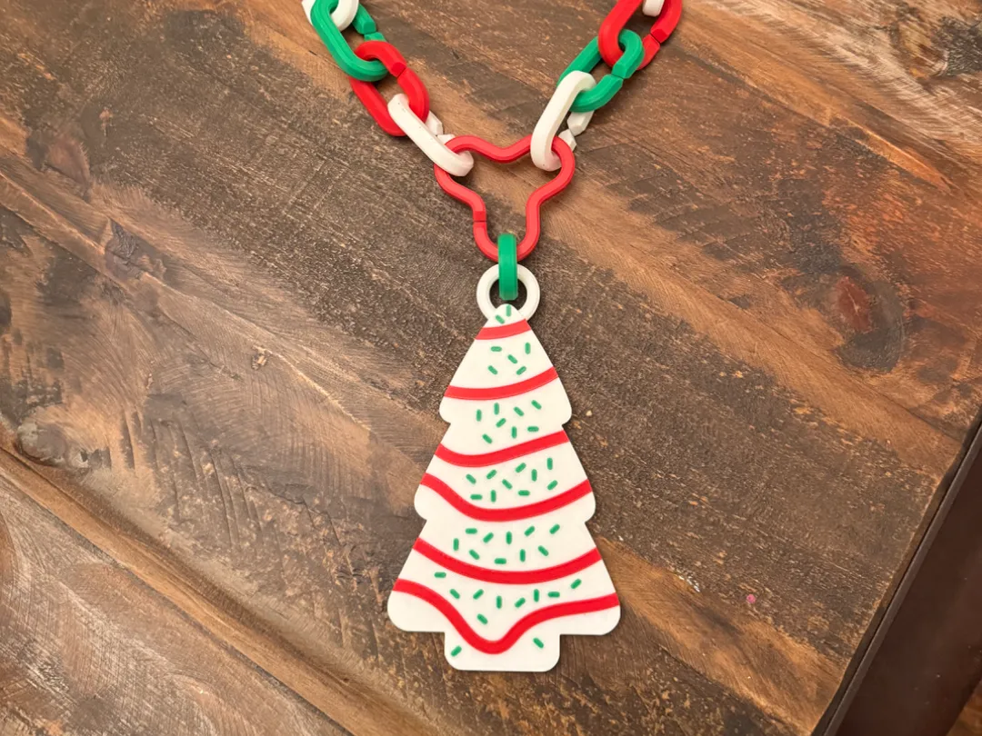 Christmas Tree Cake Hype Chain by GoodLifeAlternatives MakerWorld ...