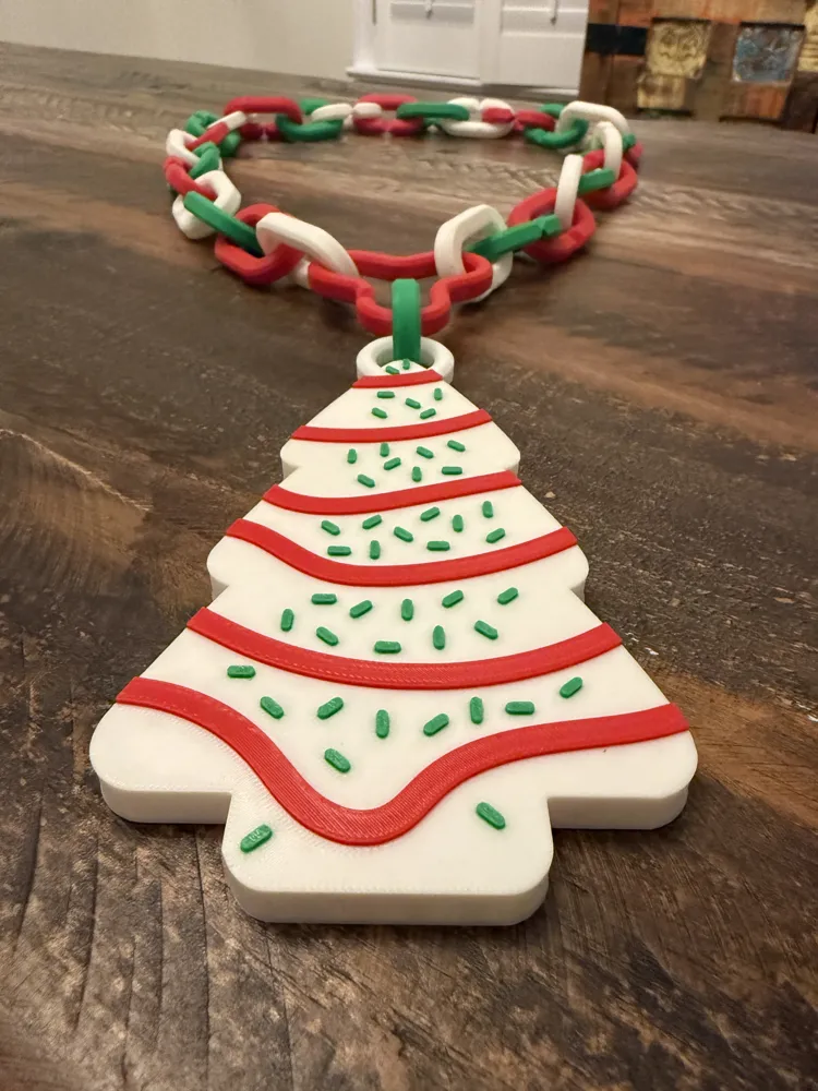 Christmas Tree Cake Hype Chain by GoodLifeAlternatives MakerWorld ...