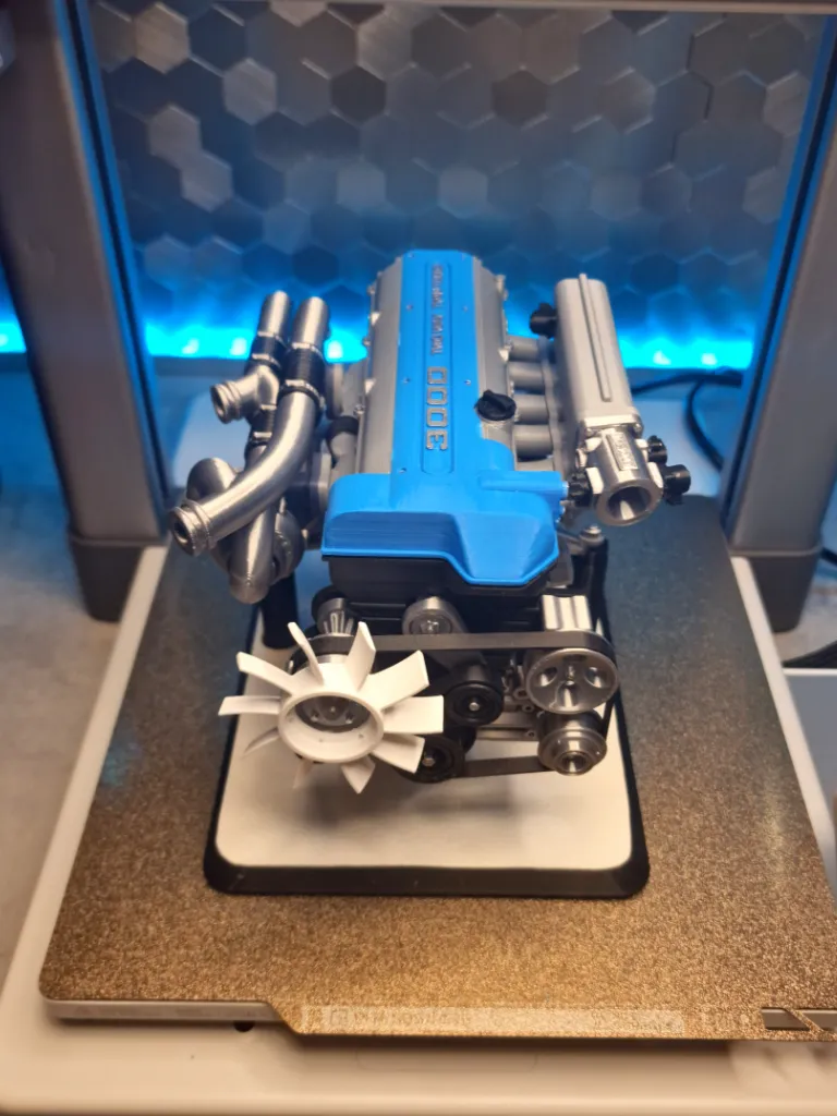 Tribute to the legendary 2JZ engine - Free 3D Print Model - MakerWorld