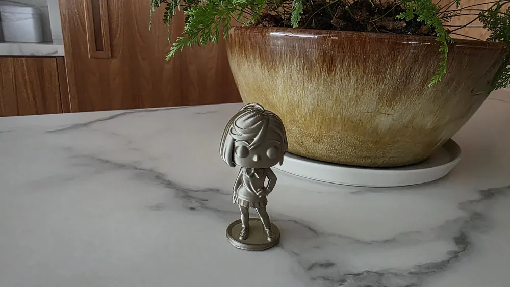 Dandadan Momo Ayase Chibi Pop—Anime Collectible by ZeroForge MakerWorld ...