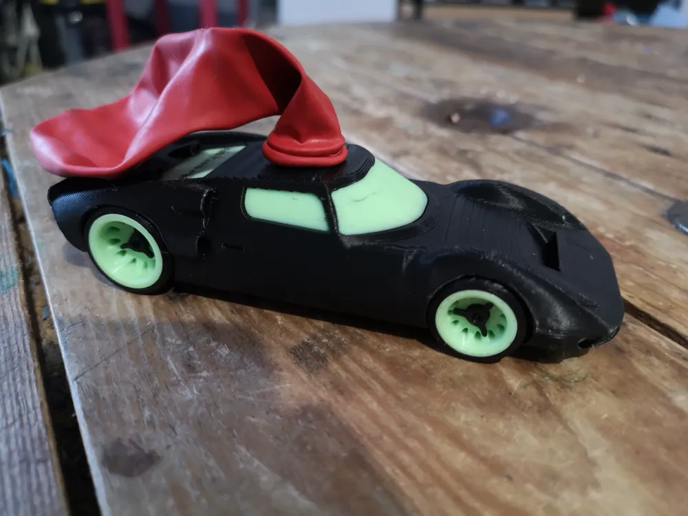 Balloon car - Racing GT40 by AD-Concept - MakerWorld