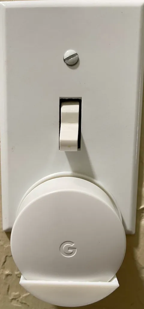 Nest temperature sensor wall plate mount by sendmorebrains - MakerWorld