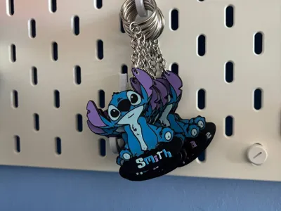 Stitch Keychain by Picture_it MakerWorld: Download Free 3D Models