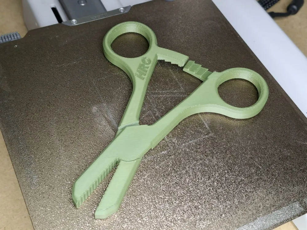 Scissors Clamp Print in Place - Free 3D Print Model - MakerWorld