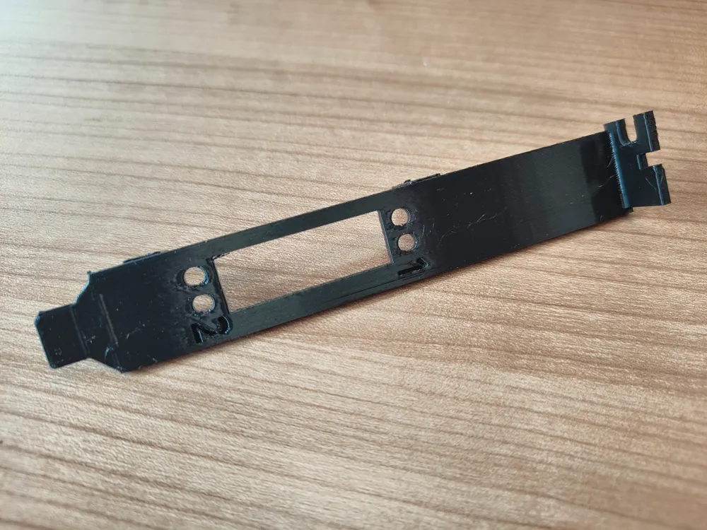 PCIe Full size bracket for Mellanox ConnectX-4 by Fisz - MakerWorld