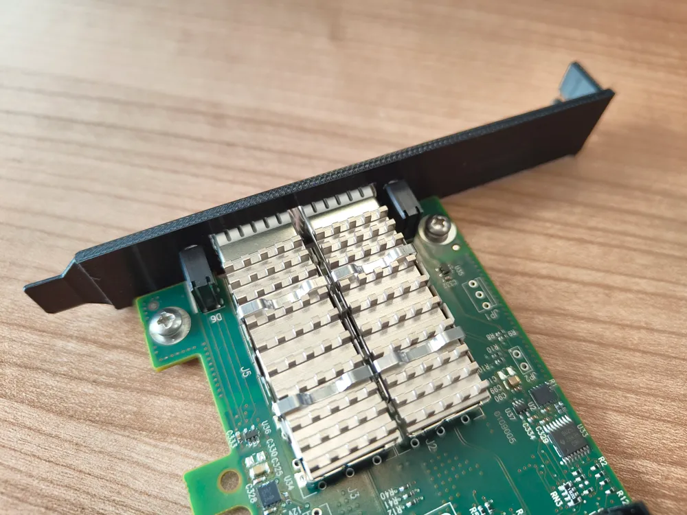 PCIe Full size bracket for Mellanox ConnectX-4 by Fisz - MakerWorld