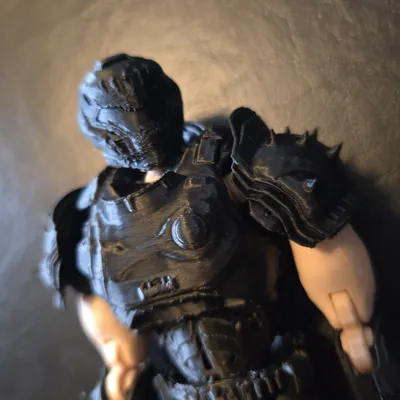 dummy 13 dark ages doom slayer! Remixed by Random Axe11 MakerWorld: Download Free 3D Models