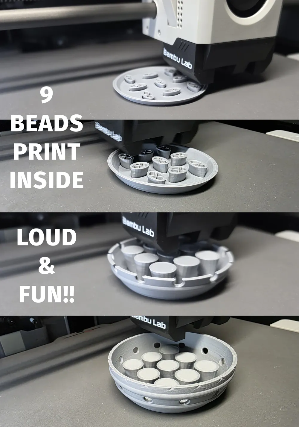 Print in Place Maraca - NO SUPPORTS - 2025 Edition by Triple G Workshop ...