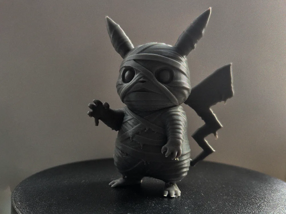 Pikachu Mummy Halloween (Pokémon) by WoodquarterLabs MakerWorld ...