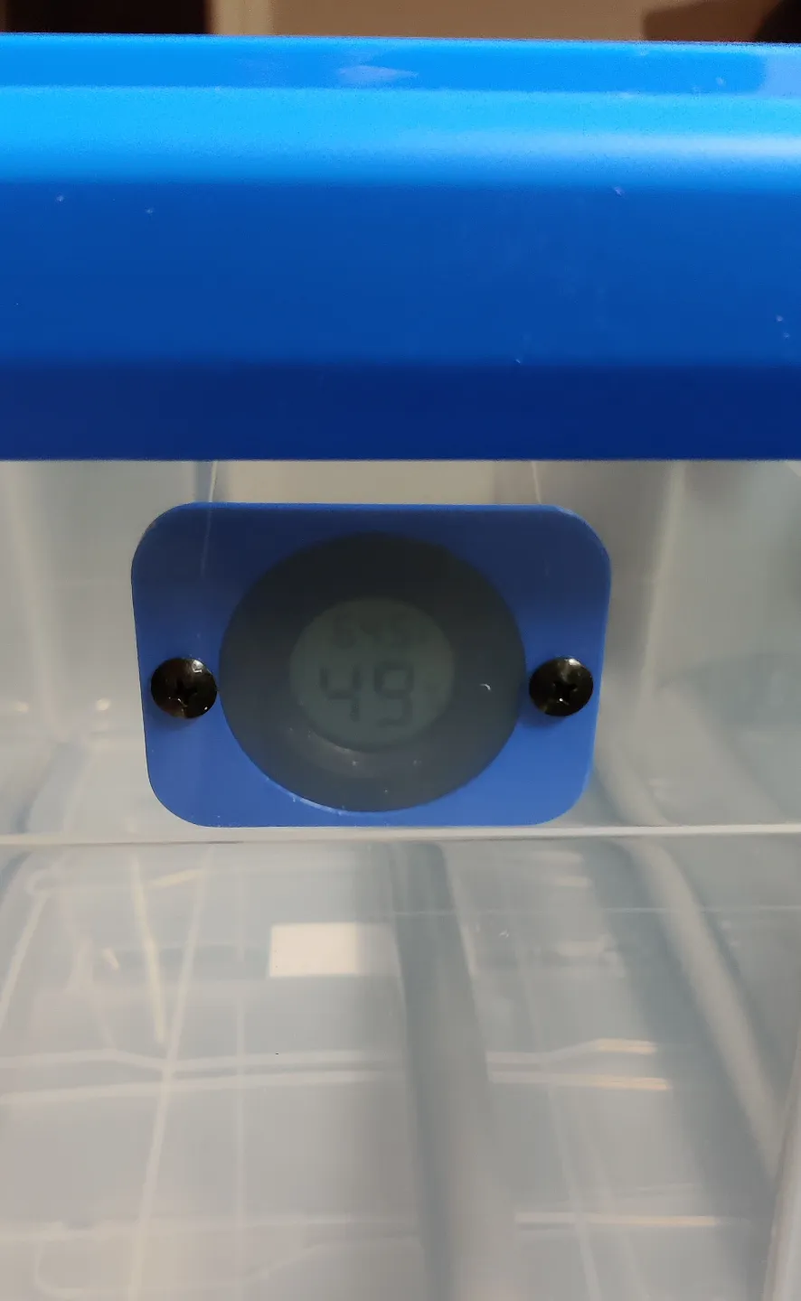 Round Hygrometer Mount for Dry Box by Johnny Electronic - MakerWorld