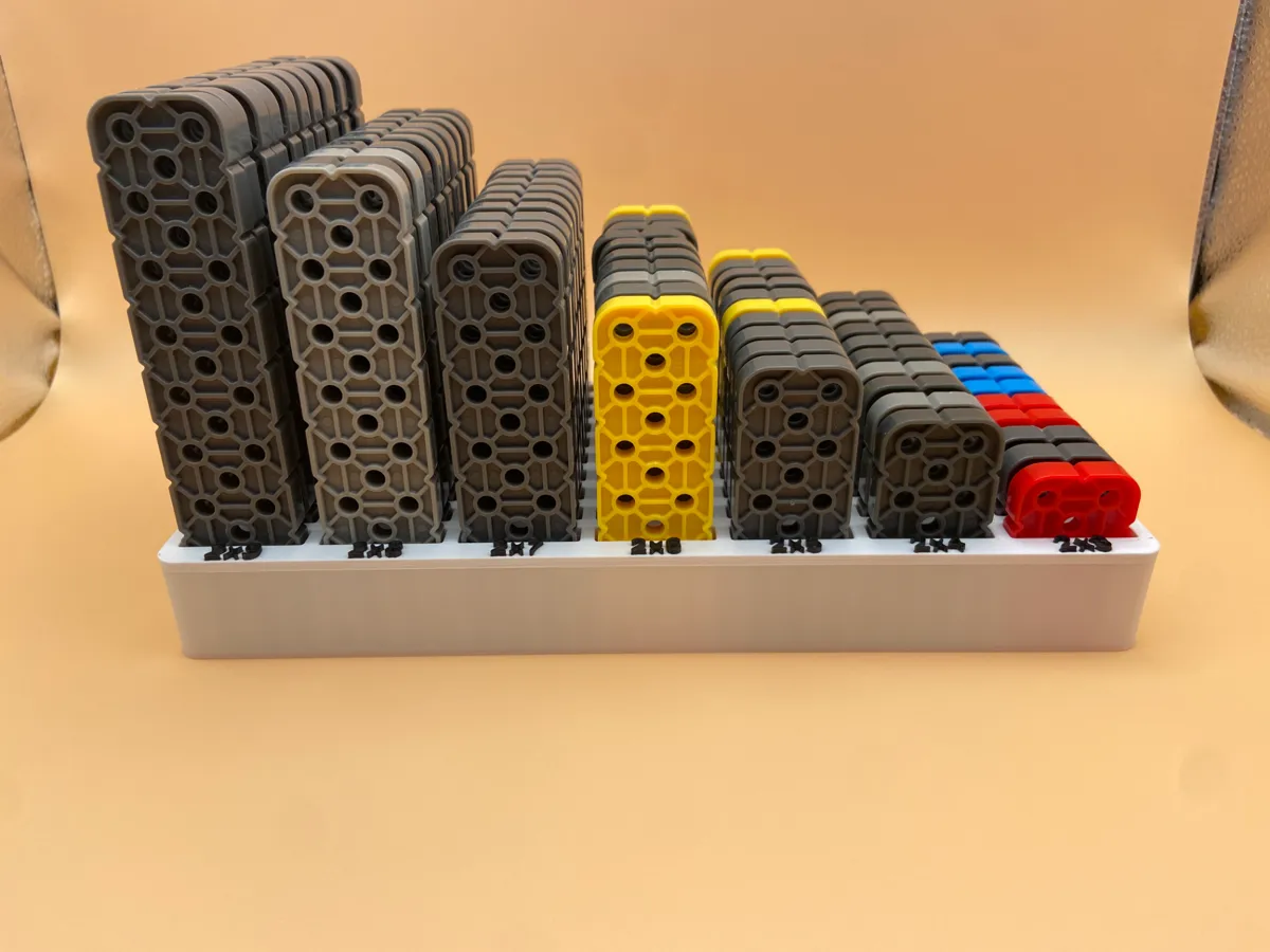VEX IQ 2x Odd & Small Beam Organizer - Free 3D Print Model - MakerWorld