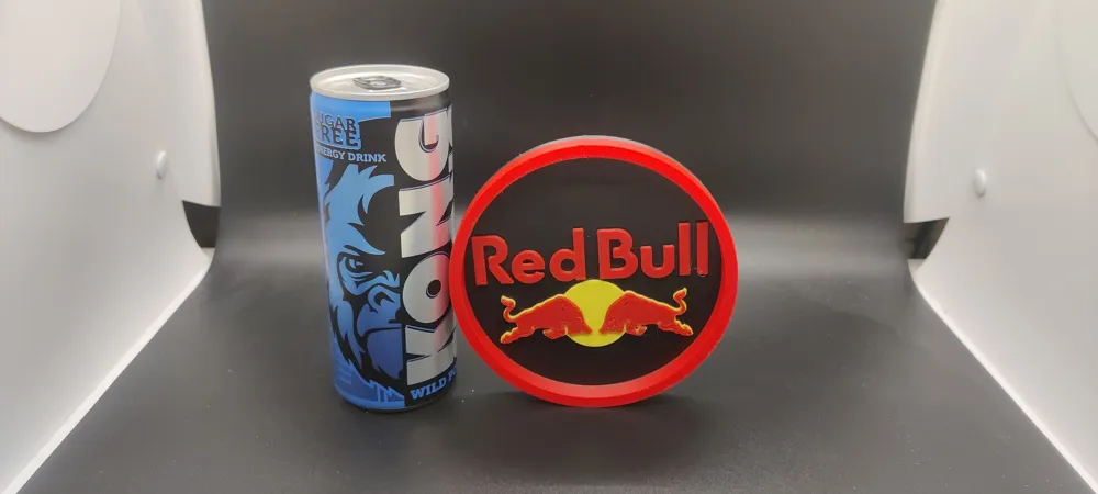 Red Bull Coaster - Free 3D Print Model - MakerWorld