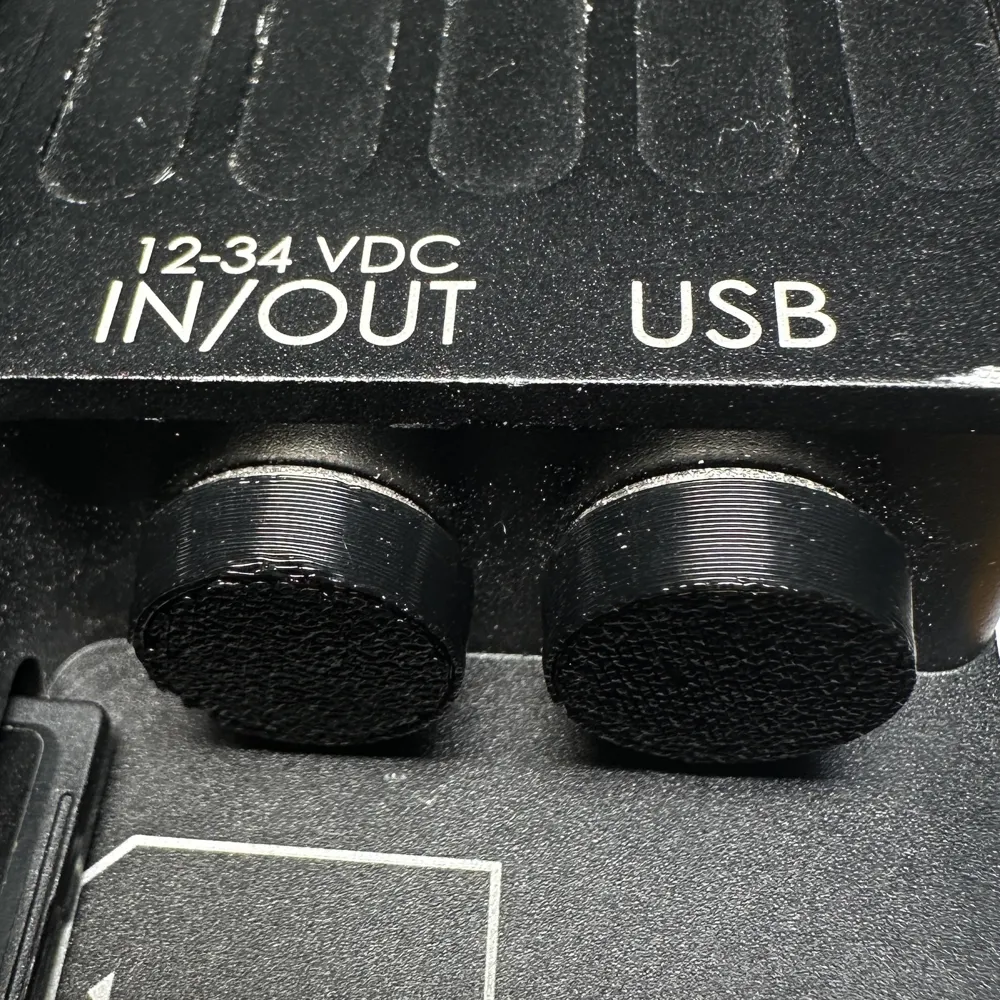 2 Pin Lemo Power Port Cover for Cinema Devices - Free 3D Print Model ...