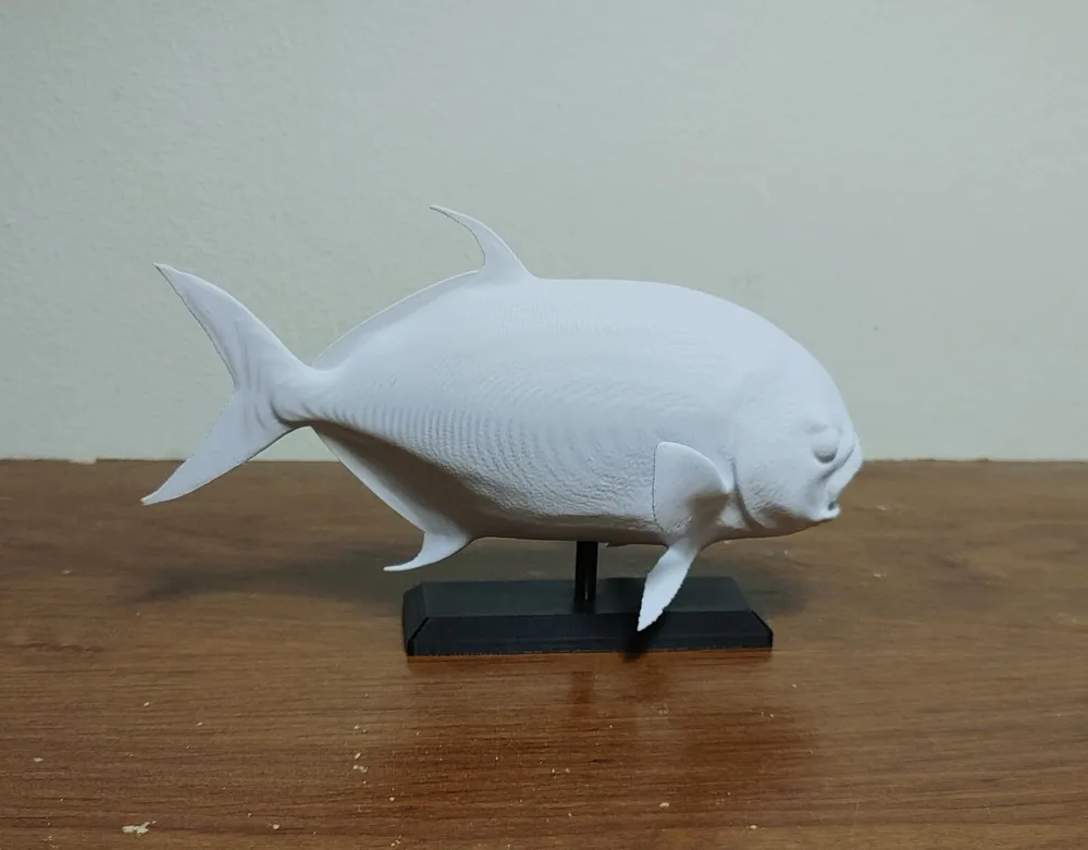 Permit Fish Mount by Fish Prints - MakerWorld