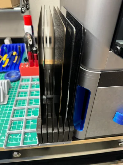 Gridfinity Build Plate Holder by Longracks Labs MakerWorld: Download ...