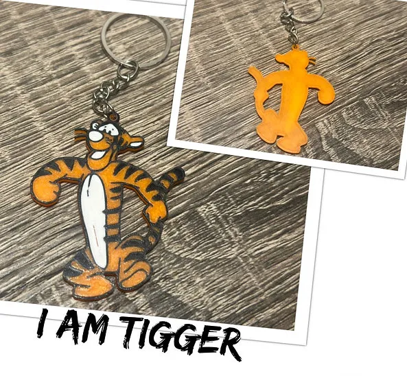 Tigger Keychain by SnydersCutCreations - MakerWorld