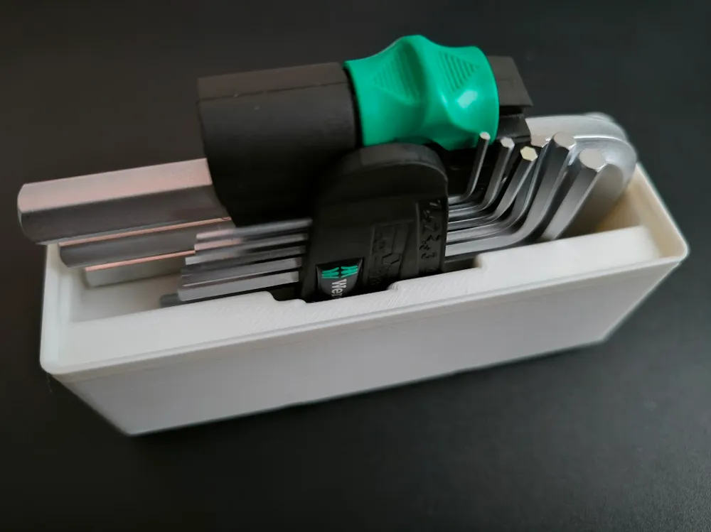 Gridfinity Wera 950-9 Hex-Plus 5 L-key by Annuit20 - MakerWorld