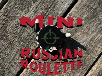 Mini Russian Roulette Fidget by SOUTH OF THE BORDER MakerWorld ...