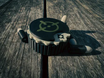 Mini Russian Roulette Fidget by SOUTH OF THE BORDER MakerWorld ...