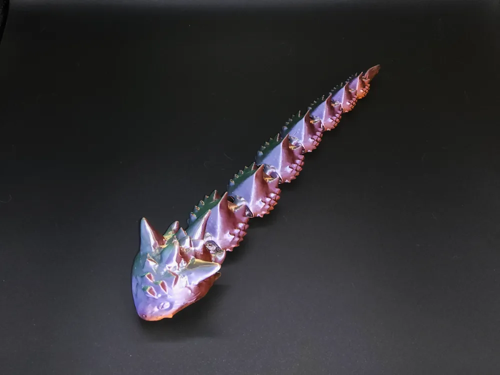 Articulated Dragon by FirleDesign - MakerWorld