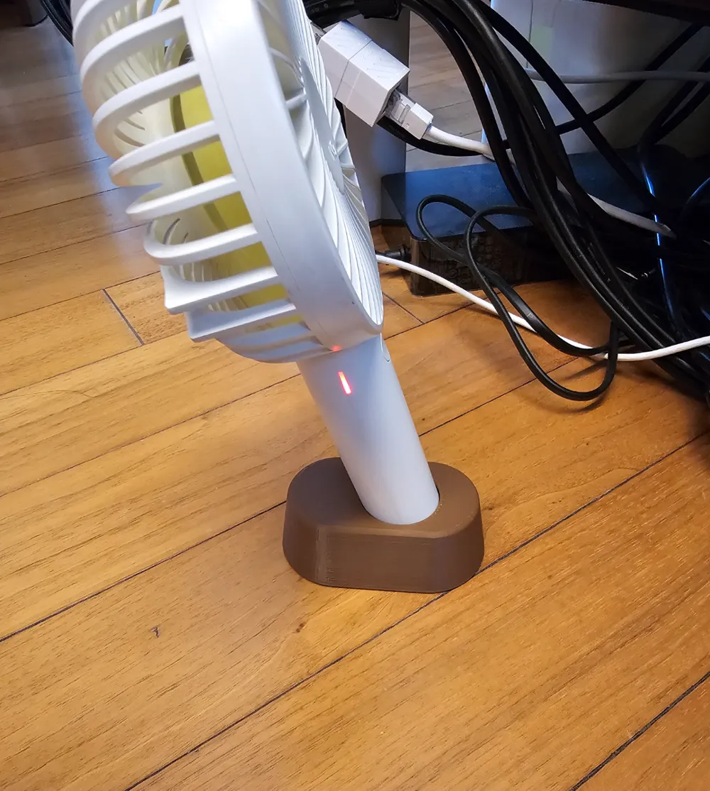 Hand Fan Stand for diameter 28mm by jisik96 - MakerWorld