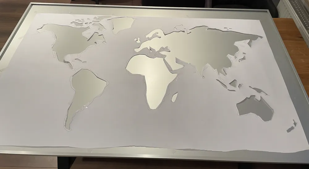 LED World Map by michi.leicht MakerWorld: Download Free 3D Models