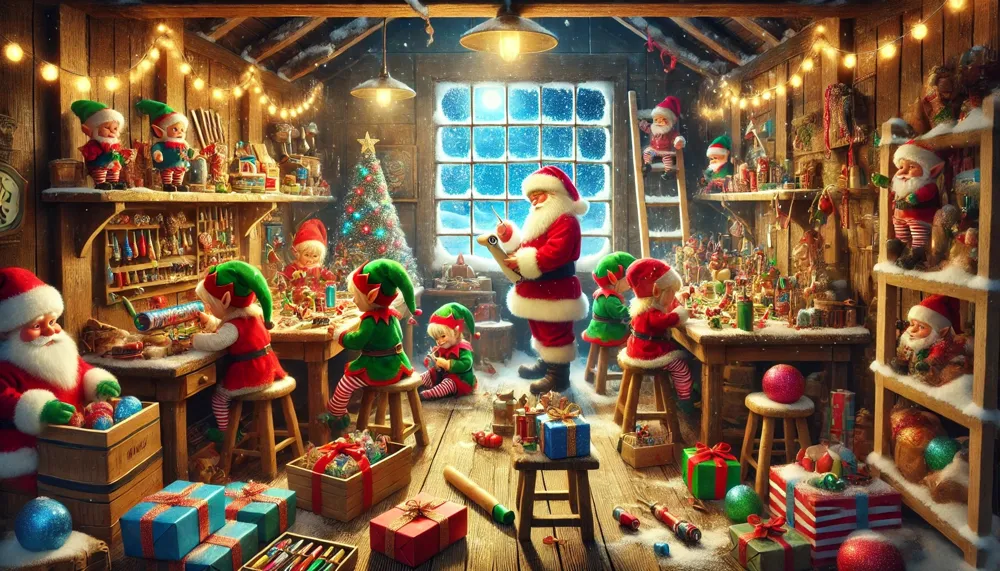 lithopane christmas tea light gnome workshop by Regis - MakerWorld